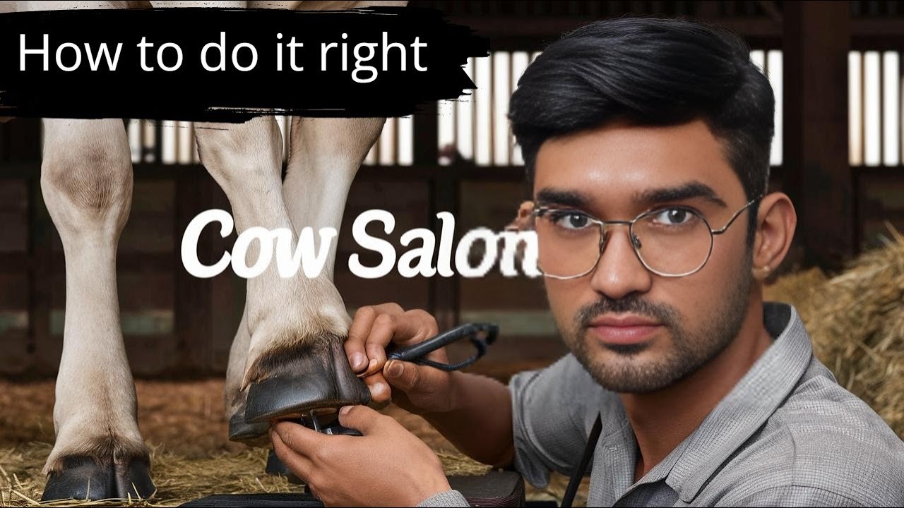 Trimming cow hooves with Knives: Ultimate guide for farmers - YouTube