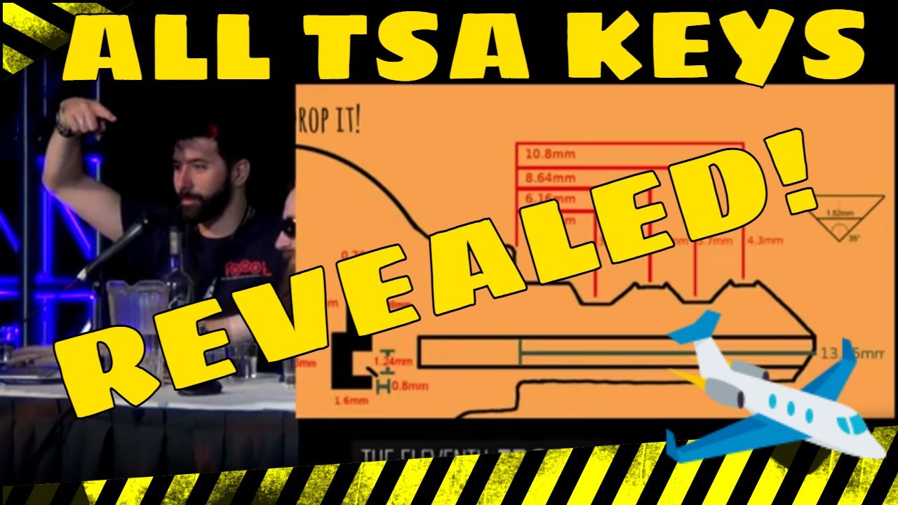 Full TSA Keys + Safe Skies Leak, PKI + Physical Key Escrow - Johnny ...