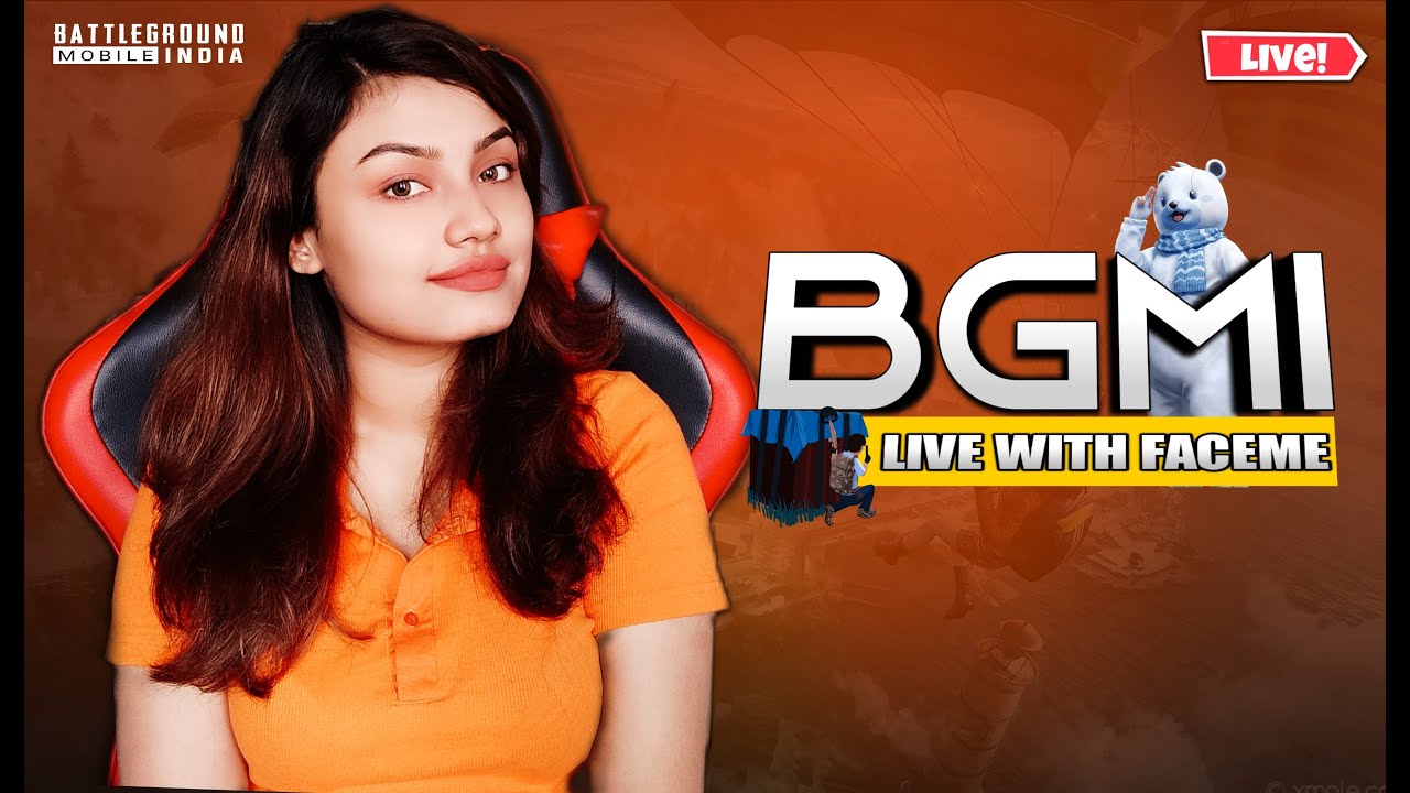 Full Gyro For The First Time👀|FaceCam📸|BGMI STREAM with FaceMe Gaming ...