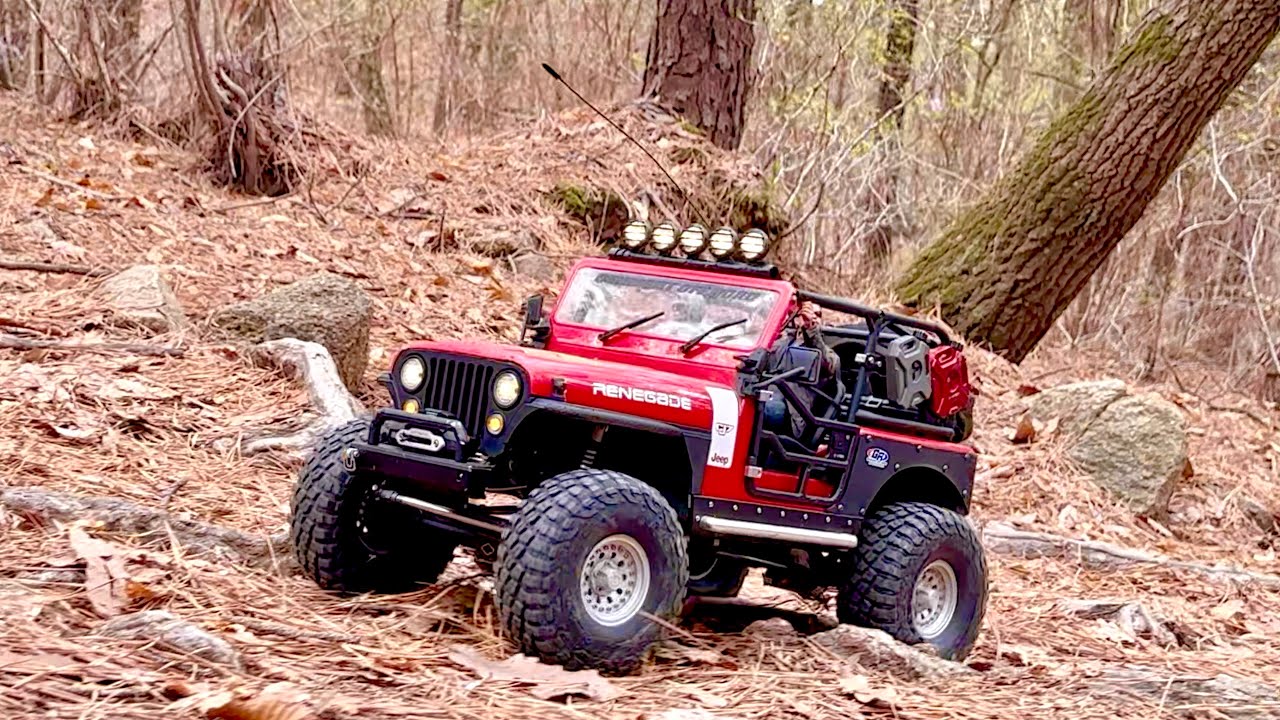 Axial SCX-III Jeep CJ7 with Belt Drive Conversion – Off-Road Test ...