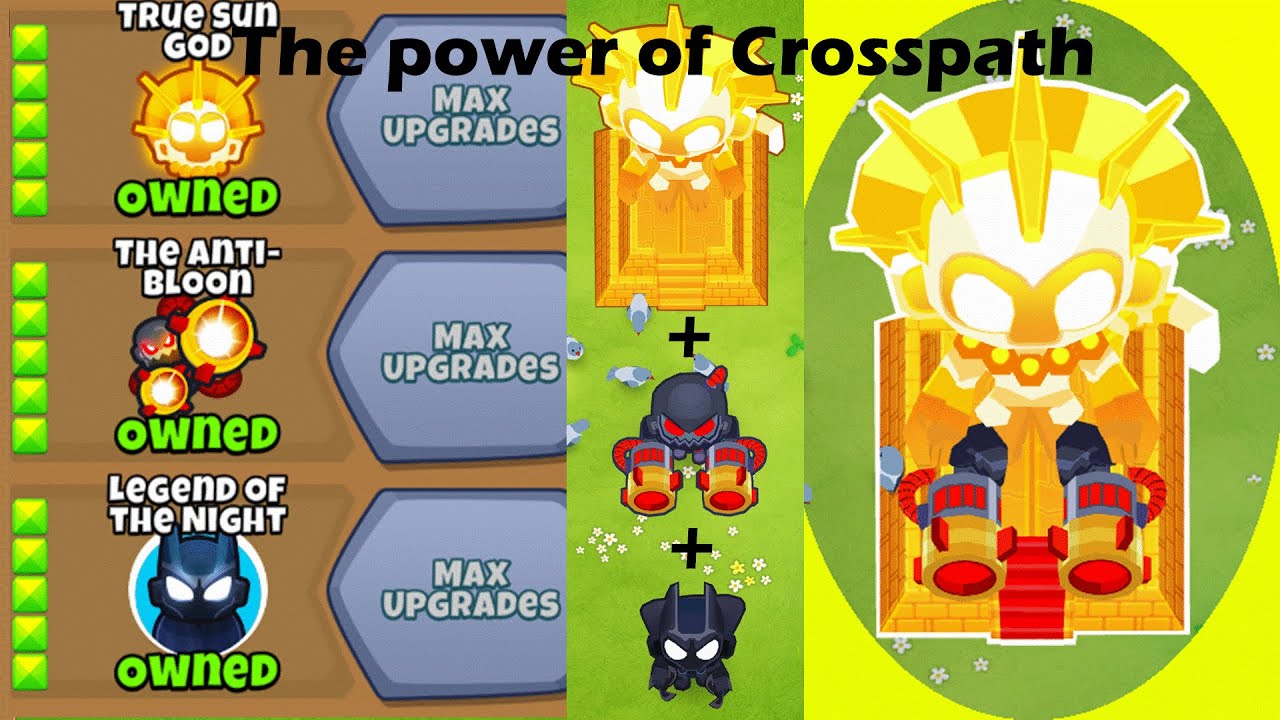 Experimenting With The Mod Ultimate Crosspath!! Btd6 - YouTube