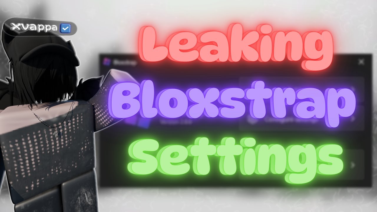 Leaking the BEST BLOXSTRAP Settings 🔧 *FPS BOOST, LOW PING* - YouTube