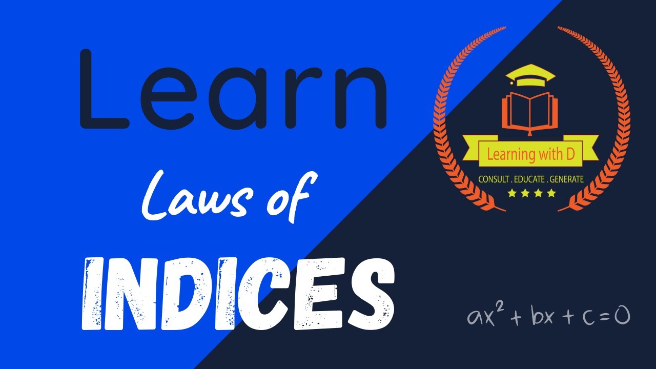 The Laws Of Exponents YouTube The Laws Of Exponents YouTube