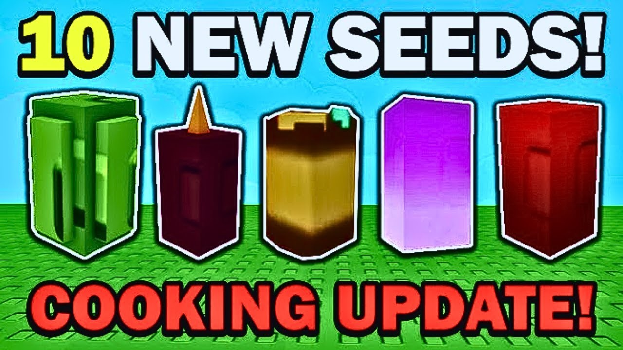 NEW COOKING UPDATE in Grow a Garden! 🍅🔥 (Grand Tomato UNLOCKED!) - YouTube