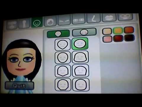 How To make a Katy Perry Mii - YouTube
