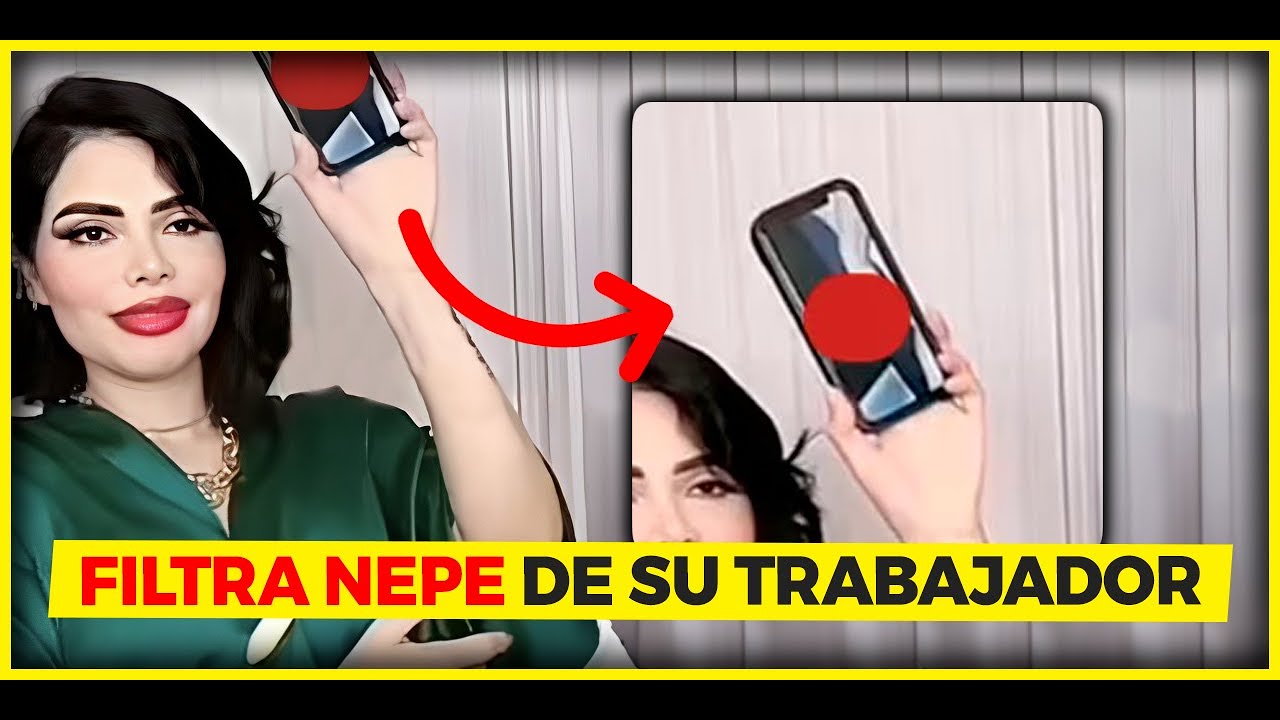 SOL LEON FILTRA LA FOTO DE NEPE DE SU TRABAJADOR EN VIVO! - YouTube