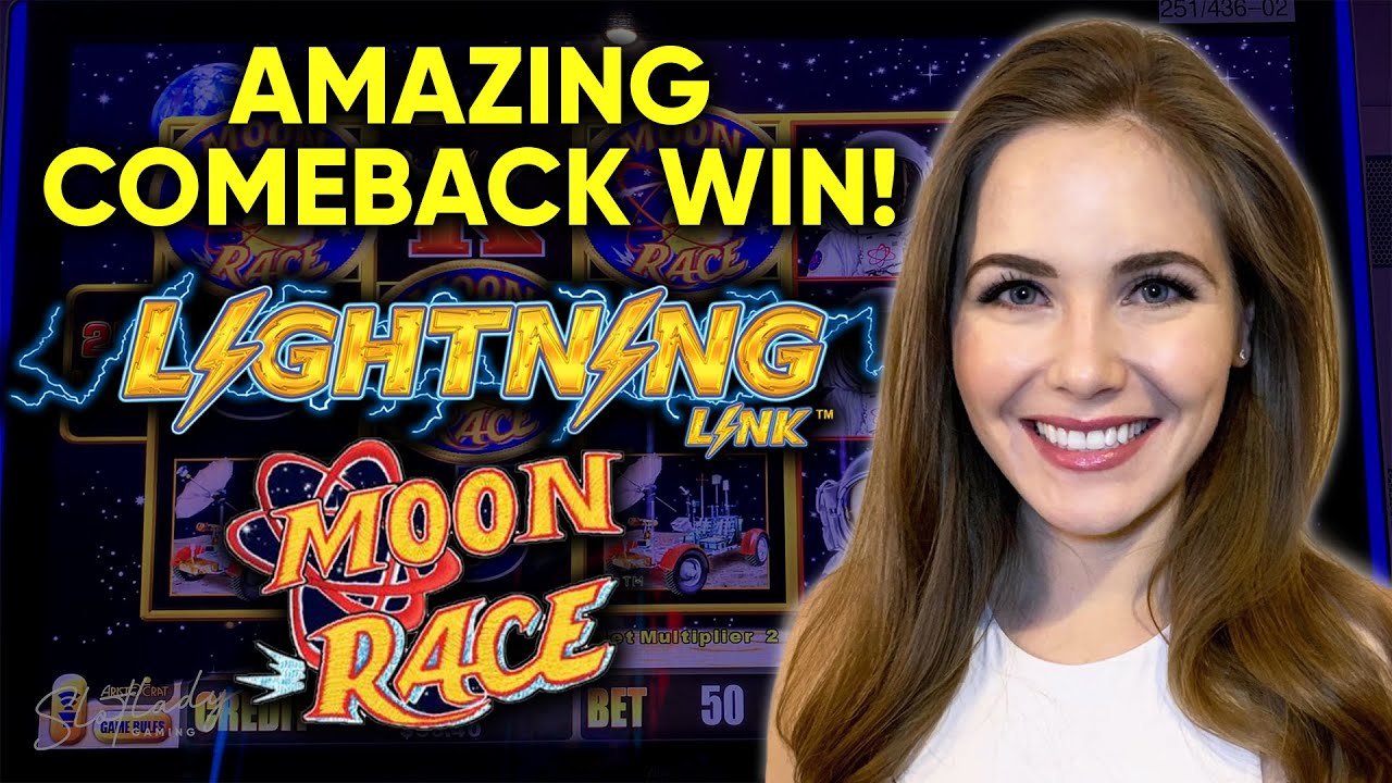 AMAZING COMEBACK! Moon Race Slot Machine! BONUSES!! - YouTube
