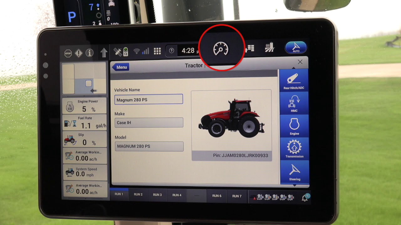 AFS Connect Magnum Pro 1200 Display Walkaround - YouTube