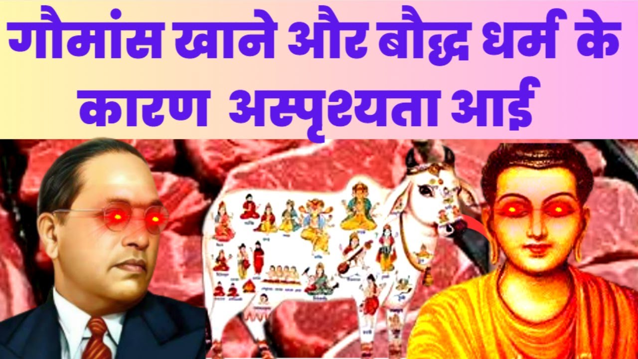 हिन्दुओ और ब्राह्मणों ने गौमांस खाना कब और क्यों छोड़ा ? Baudh Dharm ...