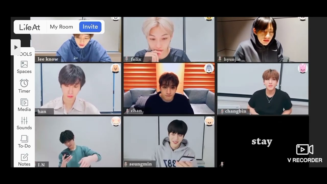 Stray Kids üyeleri ile ders çalış/Study with Stray Kids - YouTube