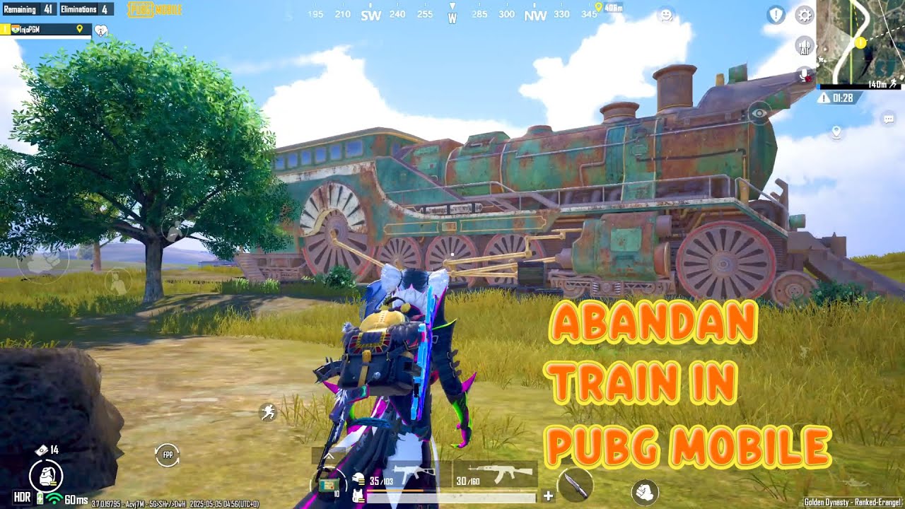 PUBG MOBILE 3.7 UPDATE || ABANDAN TRAIN || @ScaledZ - YouTube