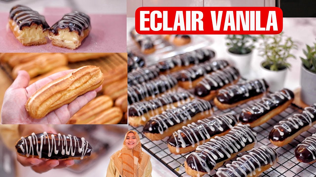 ECLAIR VANILA COKLAT ENAKNYA BIKIN NAGIH NAMBAH LAGI - YouTube