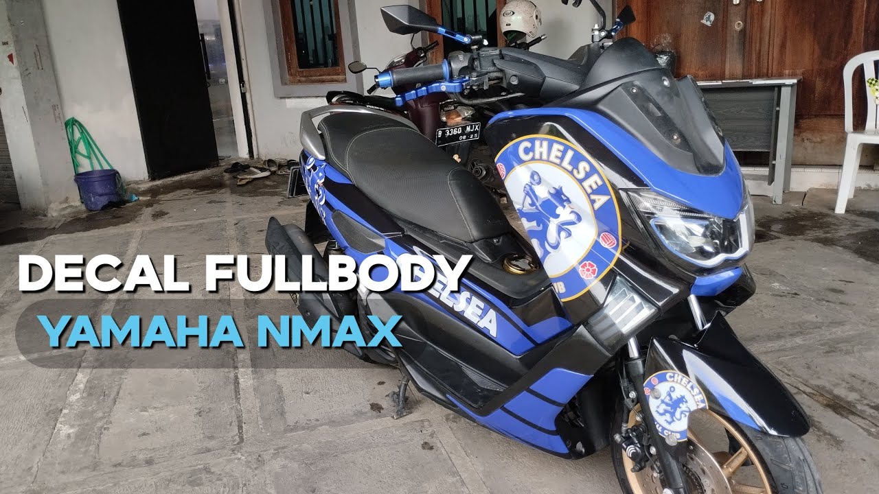 Decal Fullbody Yamaha Nmax Custom RONIta - YouTube