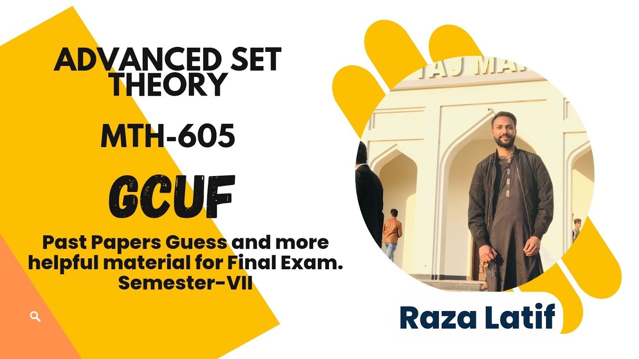 Advanced Set Theory/Most Important MCQ's 100% All Topics According to ...