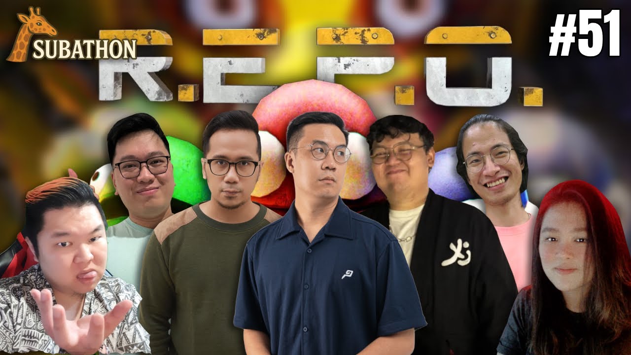 SUBATHON PART 51 - BEST GAME WEEK DAY 3 - R.E.P.O. BIG UPDATE LAGI LET ...