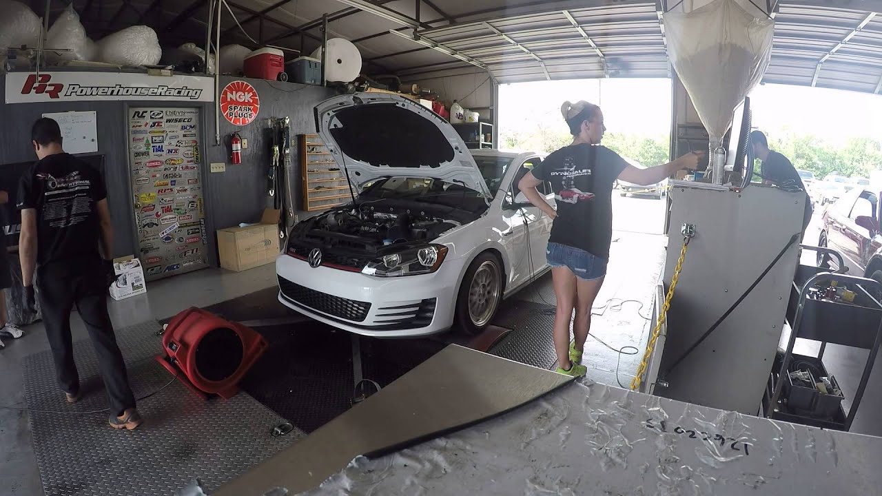 MK7 GTI Dyno - APR Stage 2 - YouTube