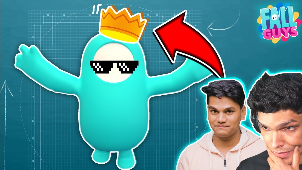 I win first crown 👑 in Fall Guys - YouTube
