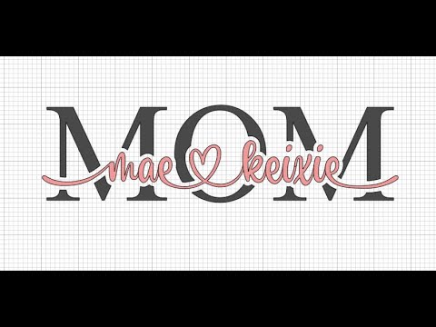 How to do Knockout Text in Cricut Design Space - YouTube