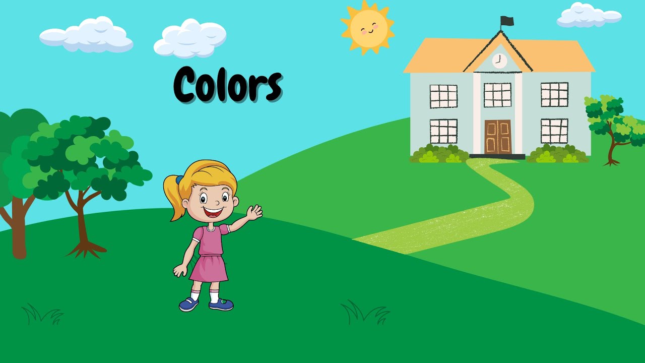 Colors | Color Words | Learn English | Pre-k | Kindergarten | First ...