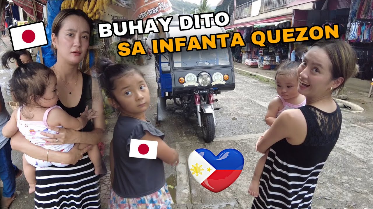 BUHAY PROBINSYA DITO SA INFANTA QUEZON 🇵🇭🇯🇵| Filipino Japanese Family ...