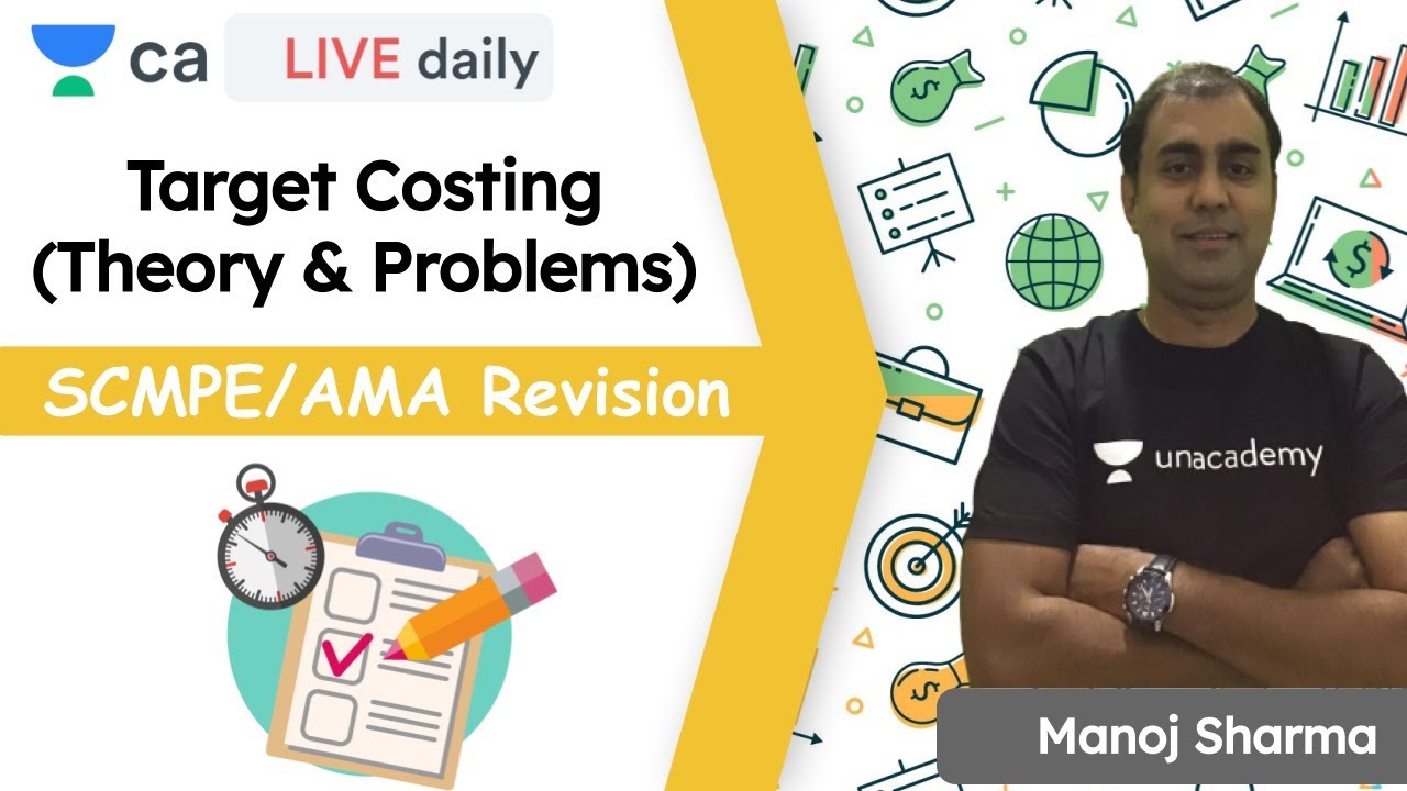 Target Costing (Theory + Problems) | SCMPE/AMA Quick Revision ...