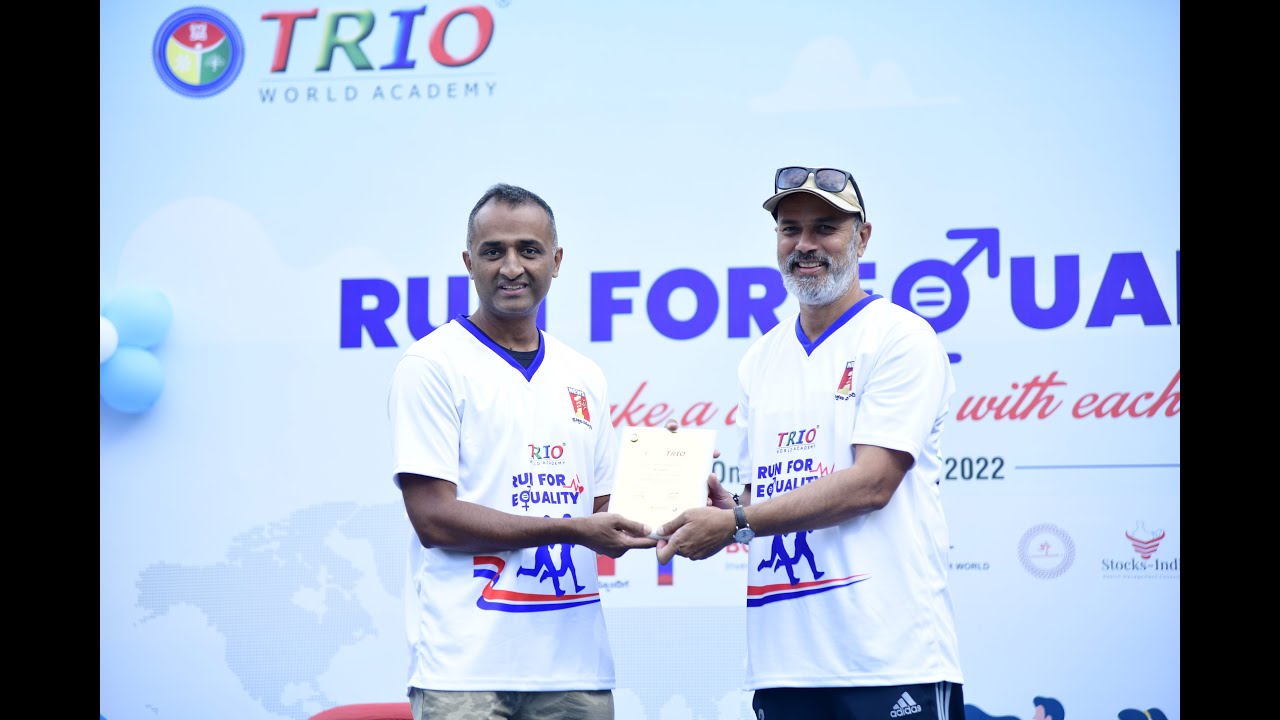 TRIO Marathon - Run For Equality. - YouTube