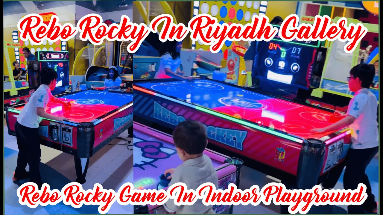Paying Rebo Rocky game | In Riyadh Galley KSA | #fun #playarea #explore ...