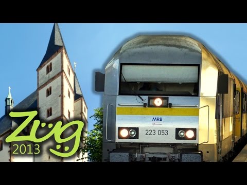 Zug2013: RE6 Leipzig - Geithain - Burgstädt - Chemnitz Doku Teil 2