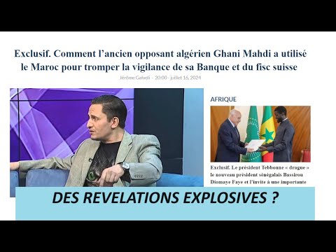 Algérie: Ghani Mahdi S'Est Barré Avec La Caisse Du Maroc!... Semmar ...