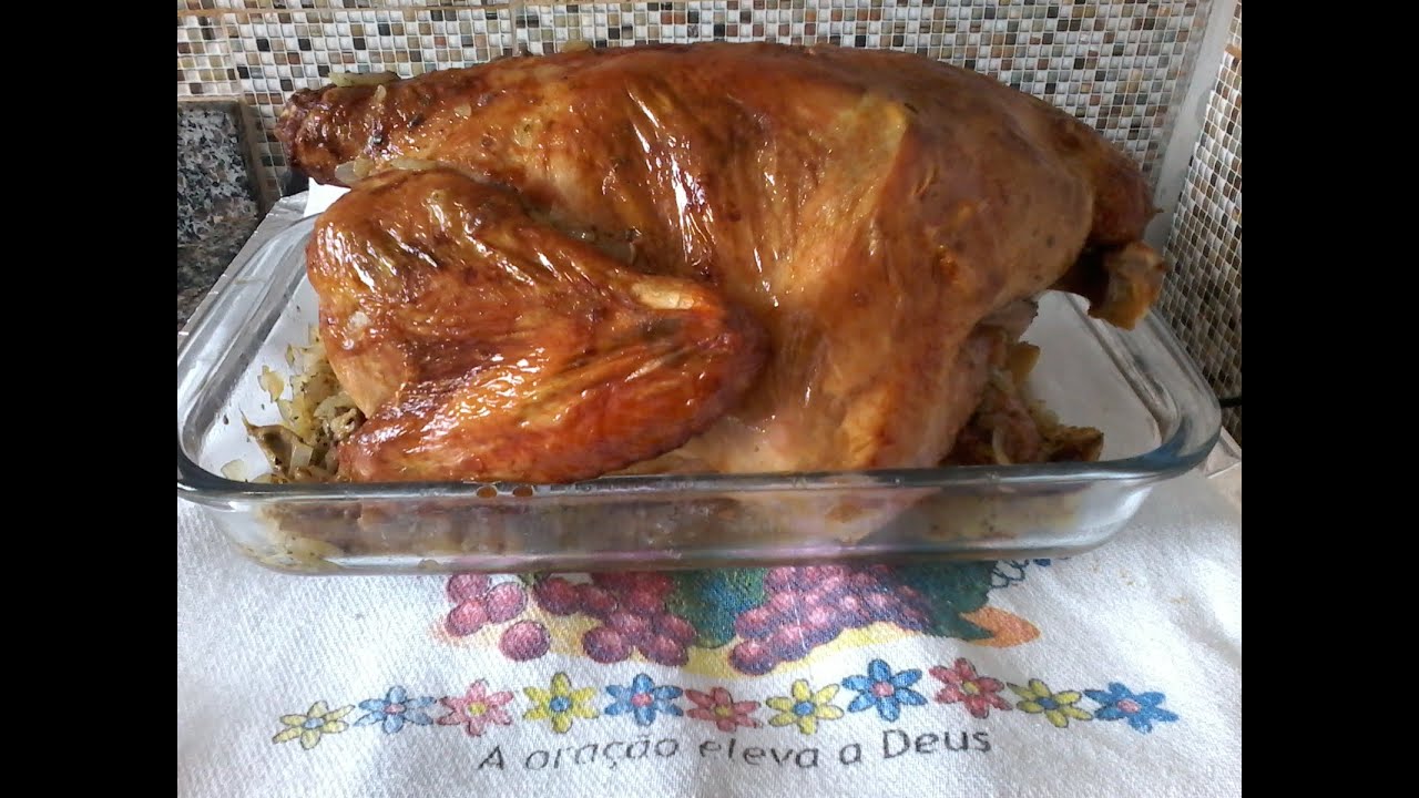 Peru assado no forno - YouTube