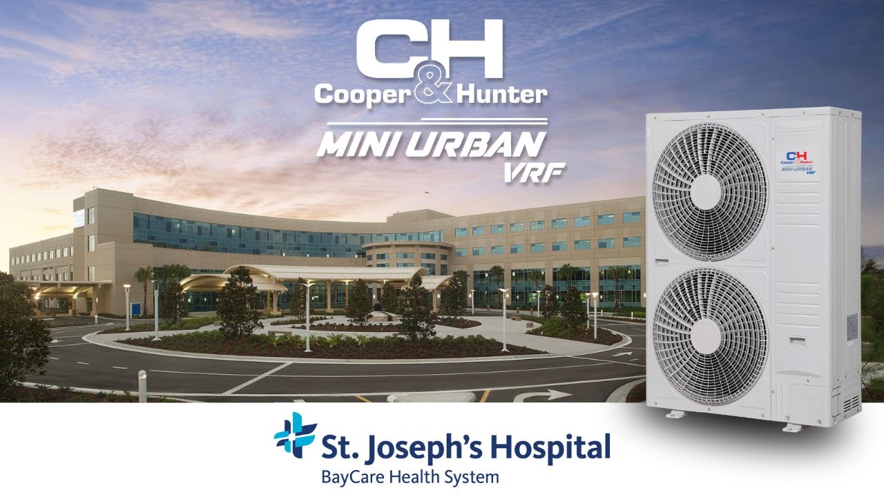 Cooper&Hunter Mini VRF at Saint Joseph Hospital TAMPA - YouTube