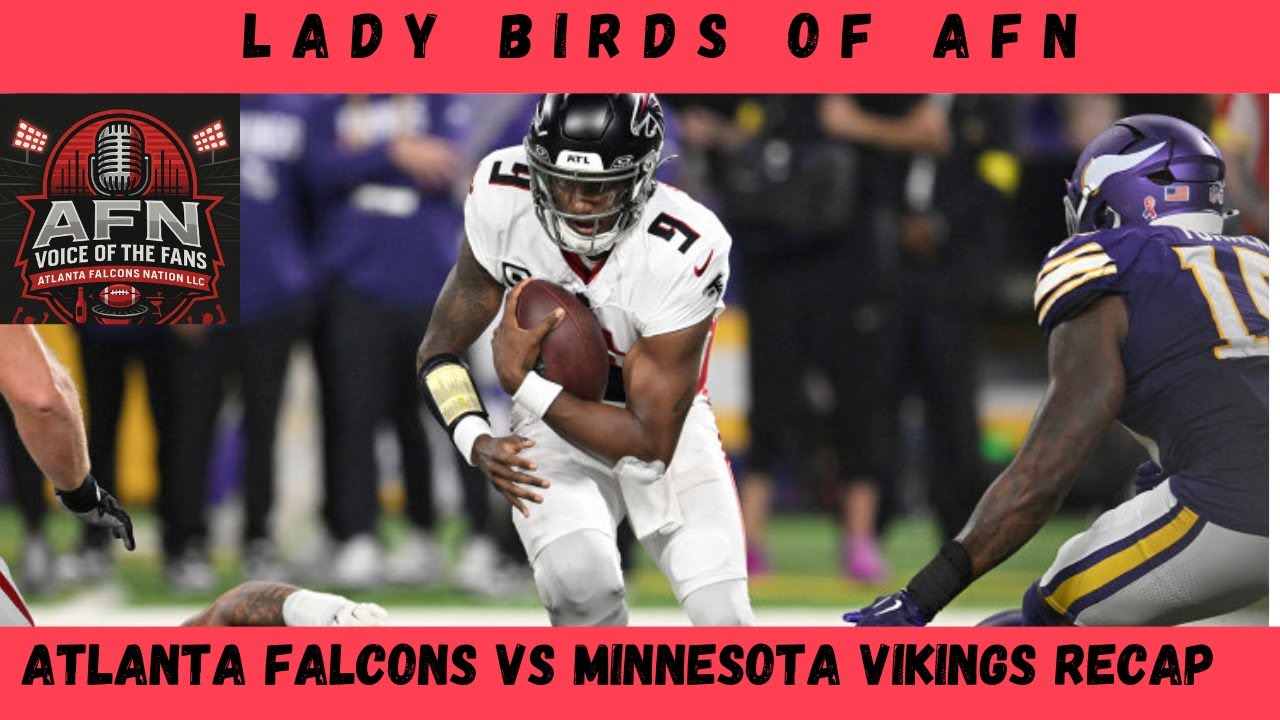 Lady Birds of AFN: Atlanta Falcons Victory Tuesday Vs Minnesota Vikings ...