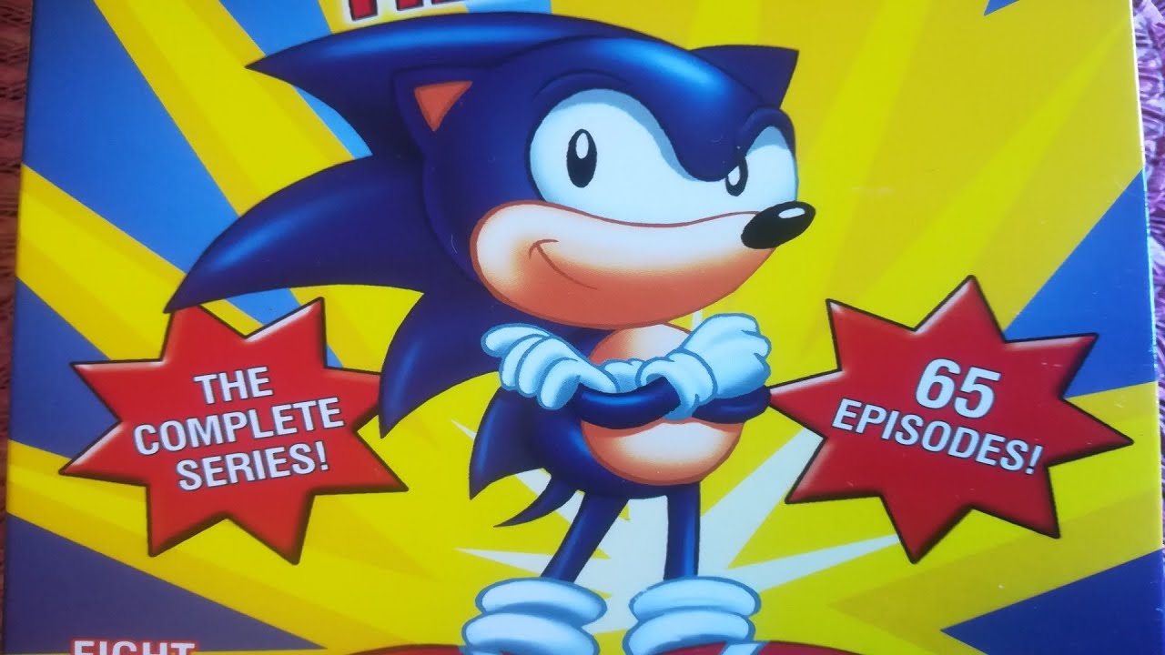 My Sonic the hedgehog dvds - YouTube