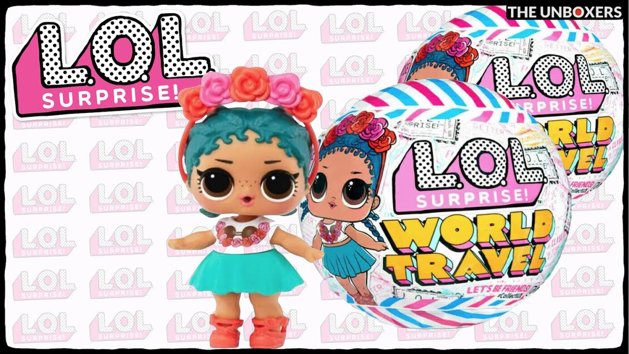 LOL Surprise Tots World Travel Dolls - YouTube