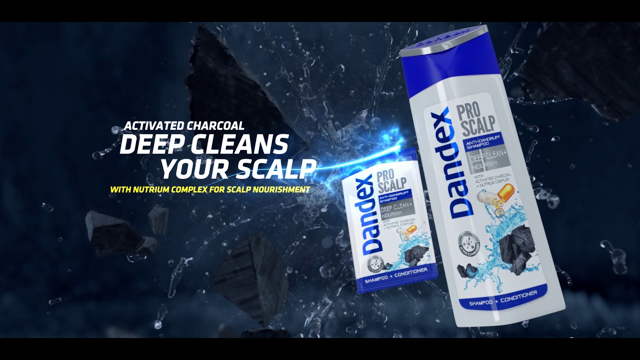 Dandex PRO SCALP Anti-Dandruff Shampoo | Activated Charcoal (Eng) - YouTube