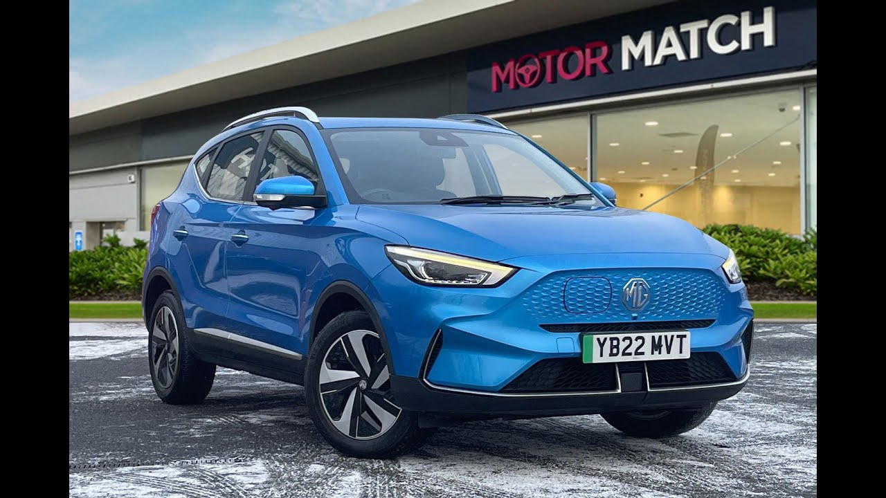 Used MG MG ZS 51.1kWh Trophy Auto -YB22MVT- Motor Match Bolton - YouTube