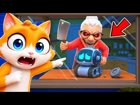Never Leave Sparky Alone with GRANNY! (I Am Cat VR)