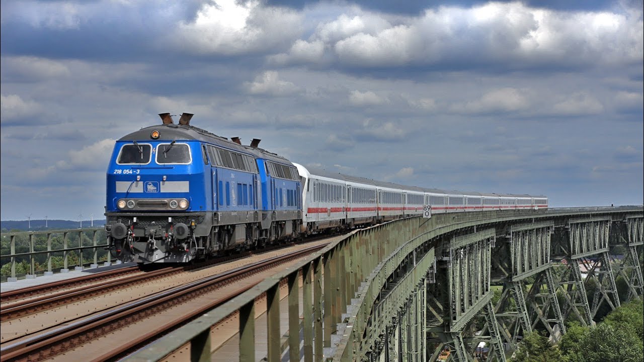 Die Eisenbahn nach Sylt - Frühjahr 2020 - YouTube
