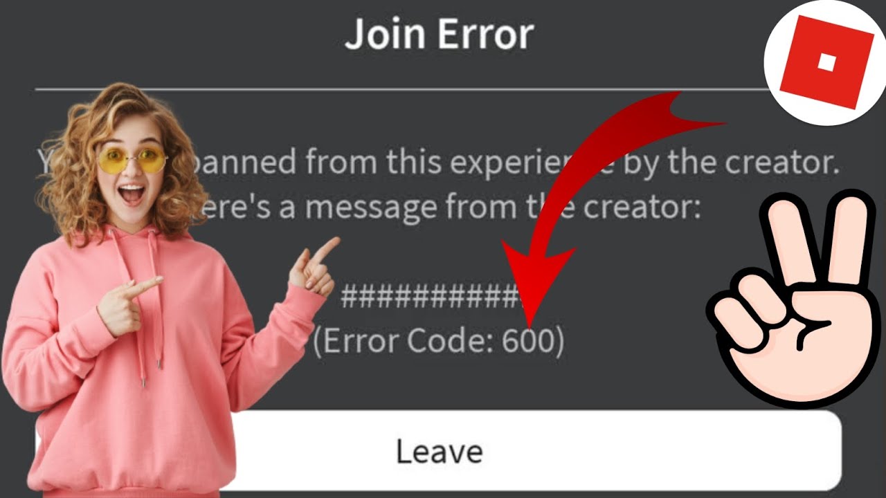 Как исправить ошибку Roblox с кодом 600 в Roblox? Исправить код 600 в ...