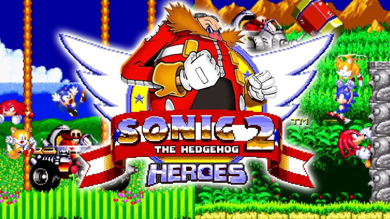 ALL BOSSES Sonic 2 Heroes | Hack rom | Multiverso sonic - YouTube