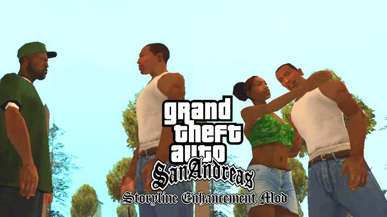 GTA San Andreas Storyline Enhancement Mod Preview - YouTube