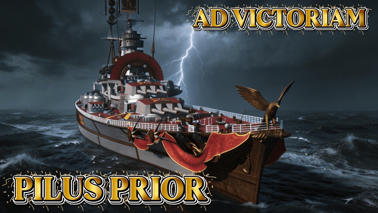 PILUS PRIOR - Линкор Италии / Обзор / World of Warships #gaming # ...