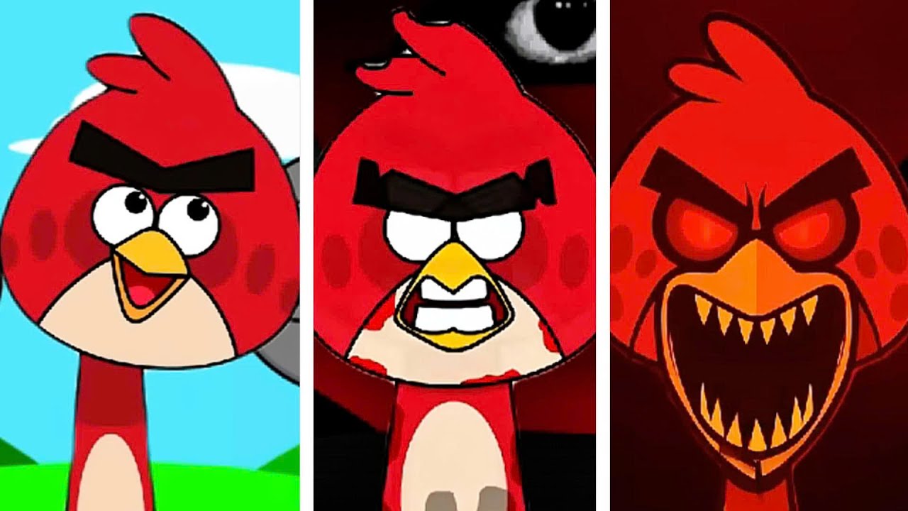 NEW Sprunki OC Phase 1 to Phase 3 Angry Birds, Slick (Oddbods), El Gran ...