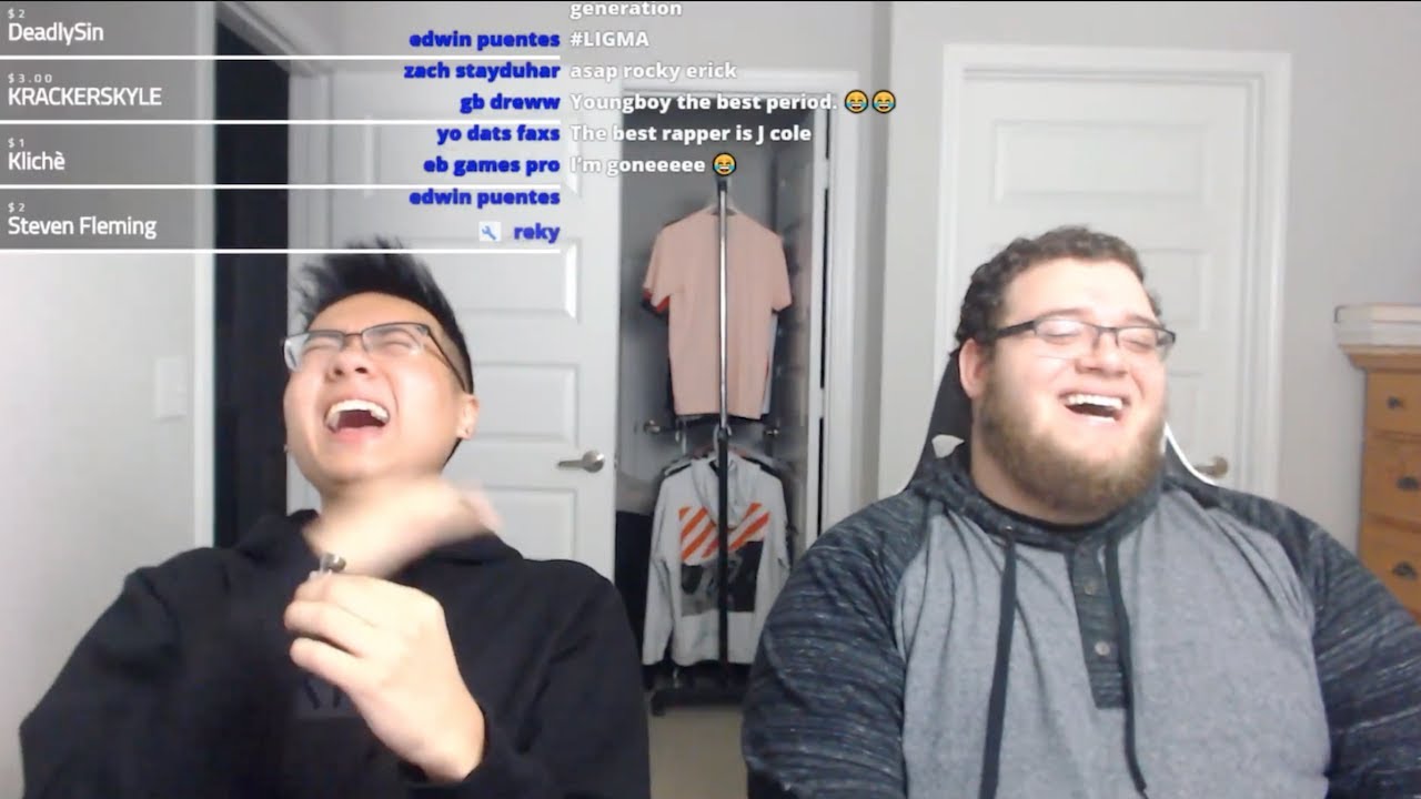 Erick Khan Funny Live Stream Moments Part 10 - YouTube