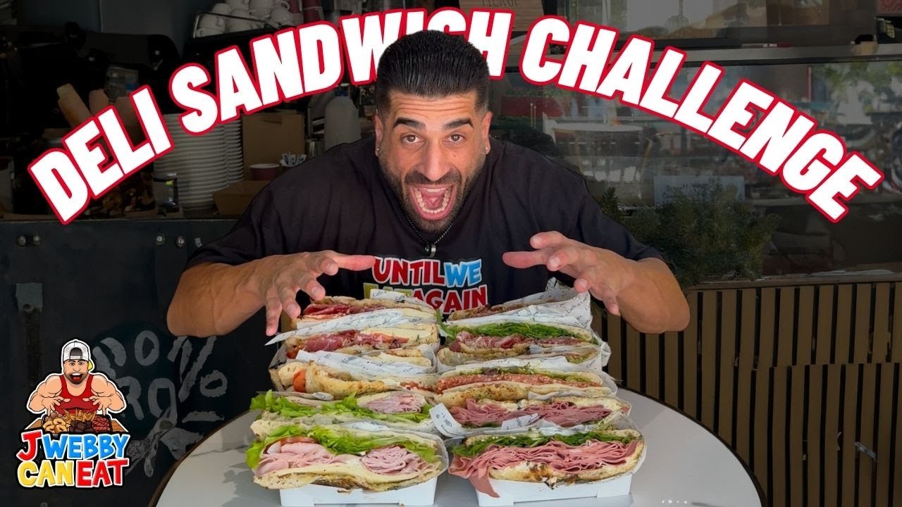 "NO WAY HE'LL EAT EVERYTHING - DELI SANDWICH CHALLENGE - CAFFE AL LAGO ...
