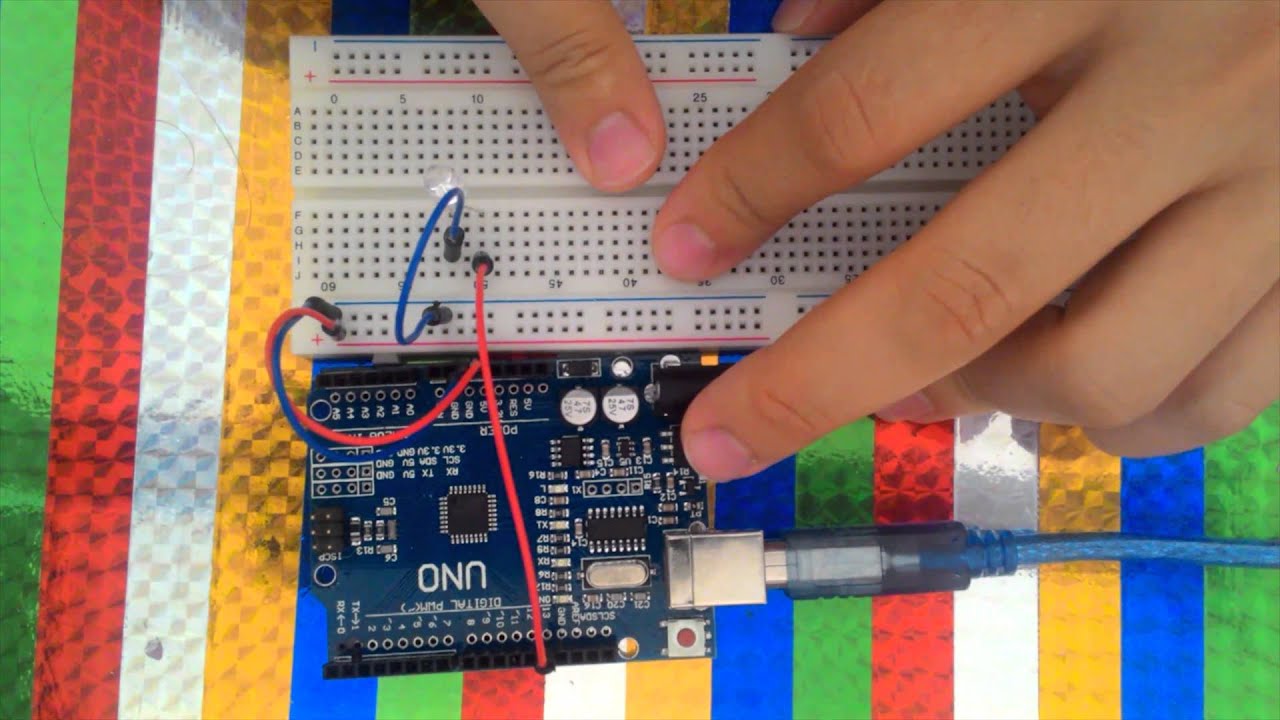 Arduino Ile Led Yakmak Arduinocu Adam Youtube 9885