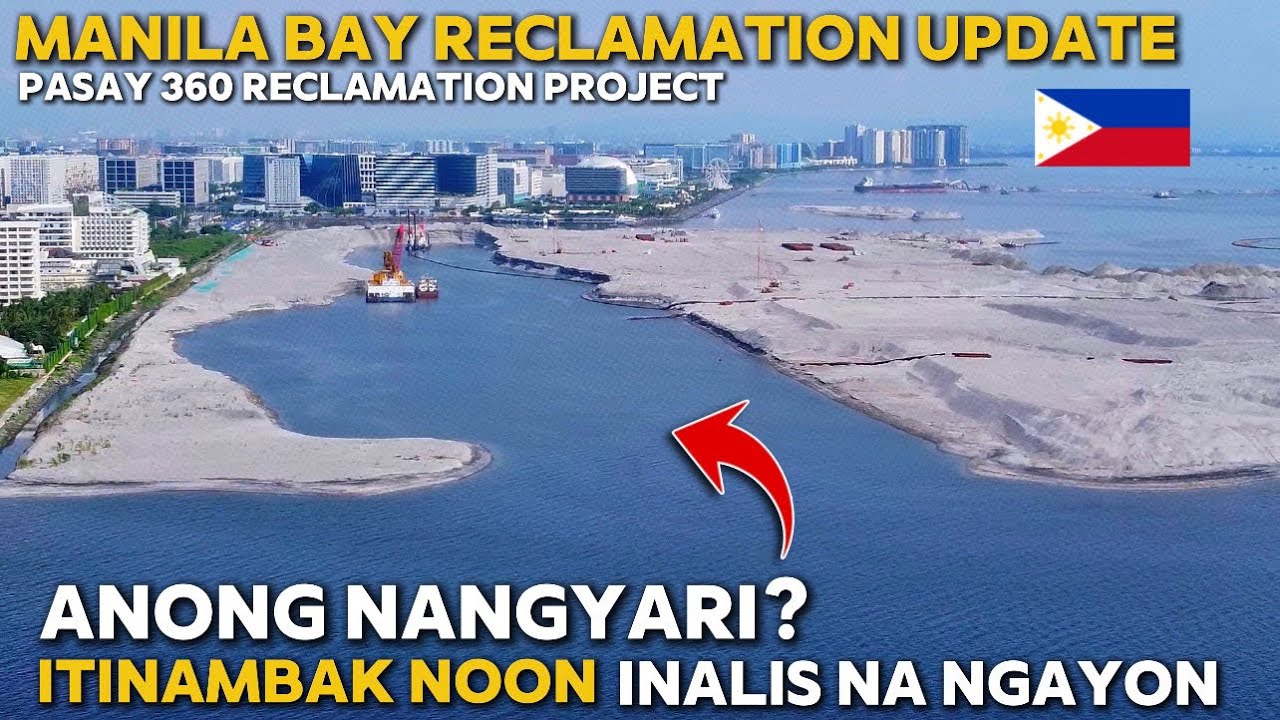Manila Bay Reclamation Update July 1, 2024 - YouTube