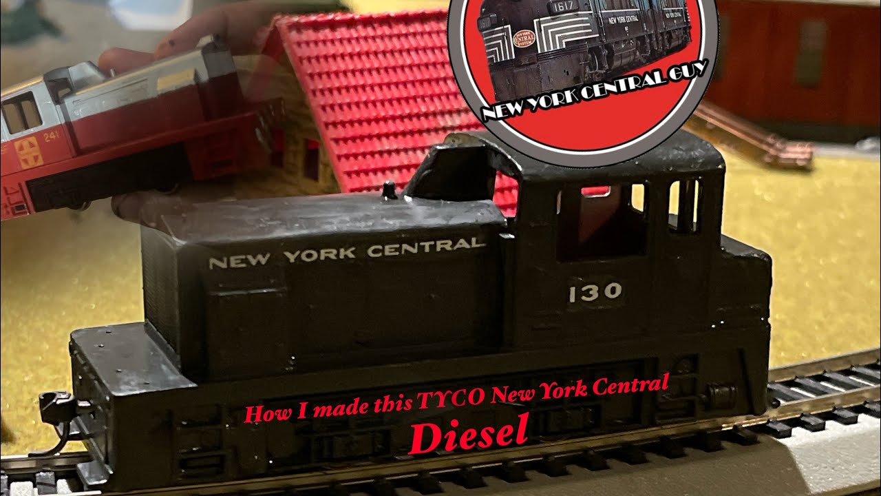 How I made this New York Central switcher (DIY) - YouTube