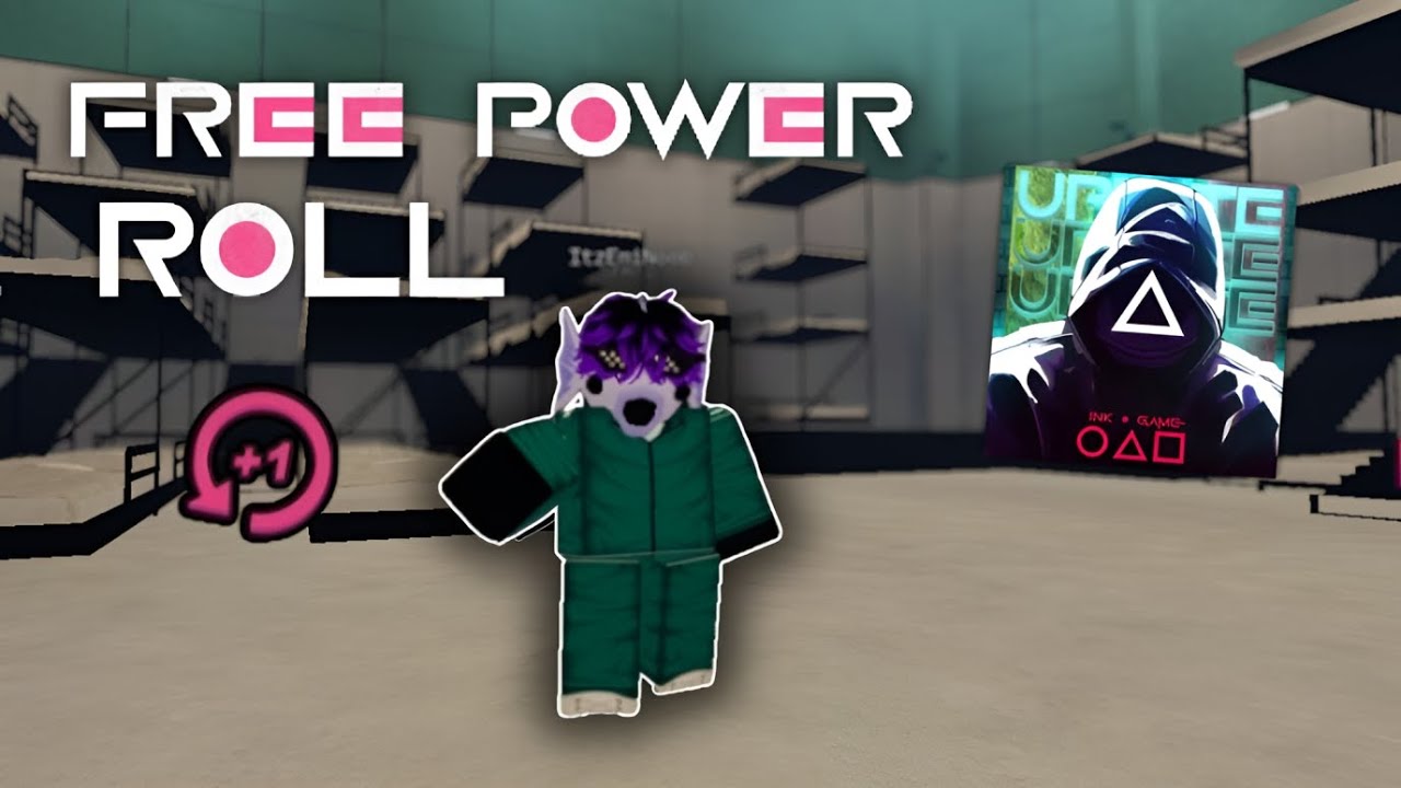 Consigue 3 POWER ROLL GRATIS en Ink Game! 🦑 - YouTube