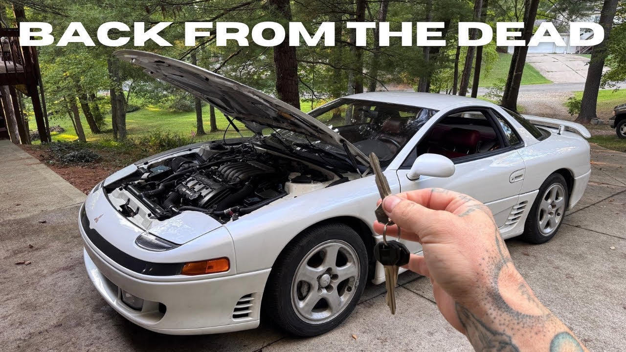 Abandoned 3000GT VR4 Resurrection - First Start With My New Engine ...